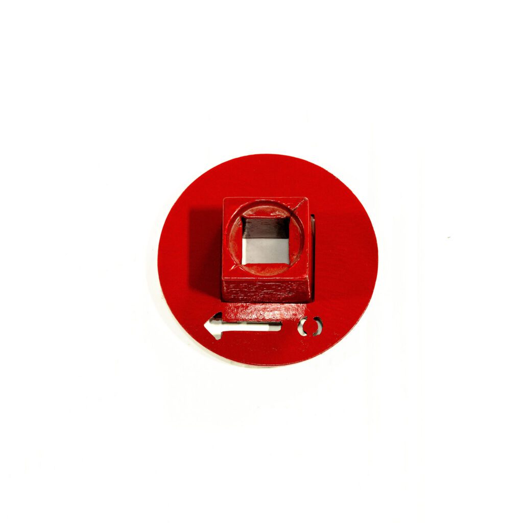 Valve Opening Direction Plate - H To O Supply