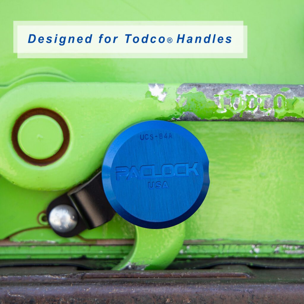 PACLOCK UCS-84A-TDC Mountable Hidden-Shackle Roll-Up Door Lock, Todco ...