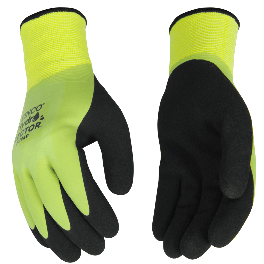 Kinco 1786P - Hydroflector™ Lined Waterproof HI-VIS Green Thermal Knit ...