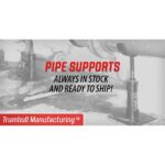 Adjustable Pipe Supports Flange Style Stainless Steel - H To O Supply