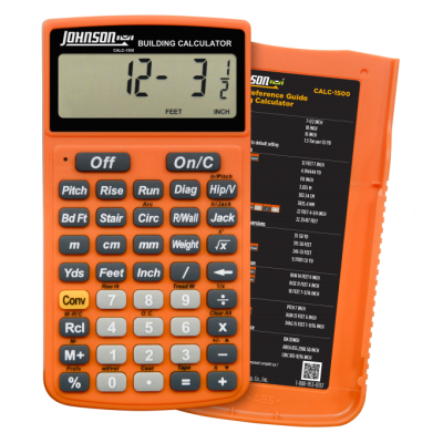 Johnson CALC-1500 Building Calculator - H To O Supply