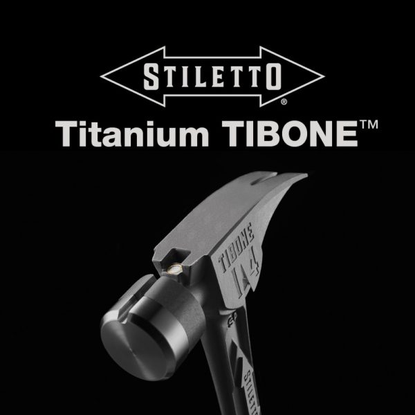 Stiletto TIB14RMC 14oz TIBONE™ Milled/Curved Titanium - H To O Supply